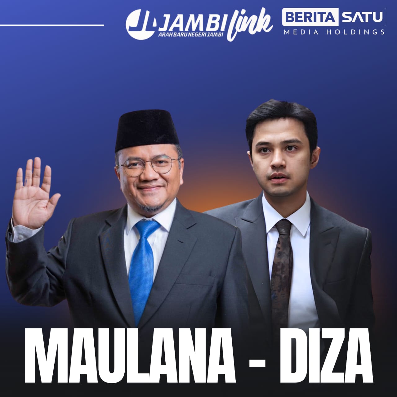 Dr. Maulana dan Hazrin Nurdin Pastikan Duet Maulana-Diza di Pilwako Jambi 2024 - Sumber ...